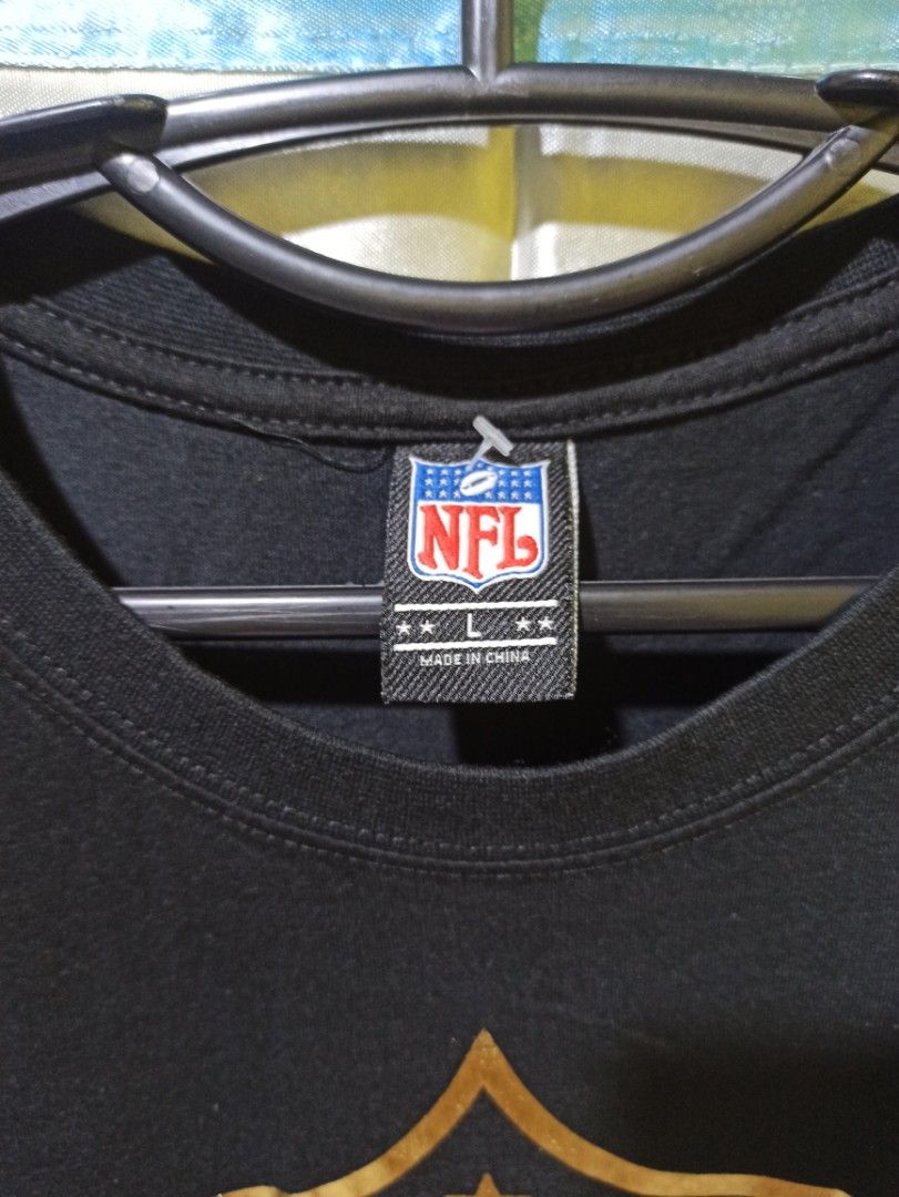 NFL Logo Shield in gold by Team Apparel, Men's Fashion, Tops & Sets ...