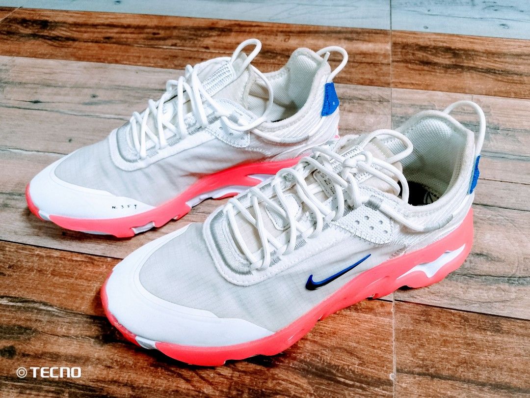 NIKE React Live 'White Bright Crimson', Men's Fashion, Footwear ...