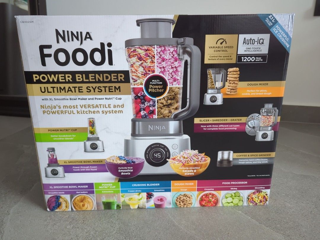 Ninja Foodie Power Blender Ultimate System, TV & Home Appliances ...