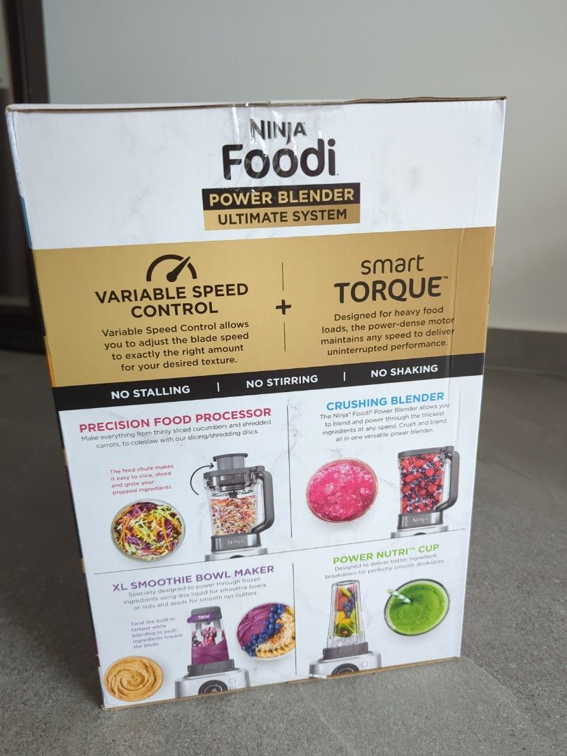 Ninja Foodie Power Blender Ultimate System, TV & Home Appliances ...