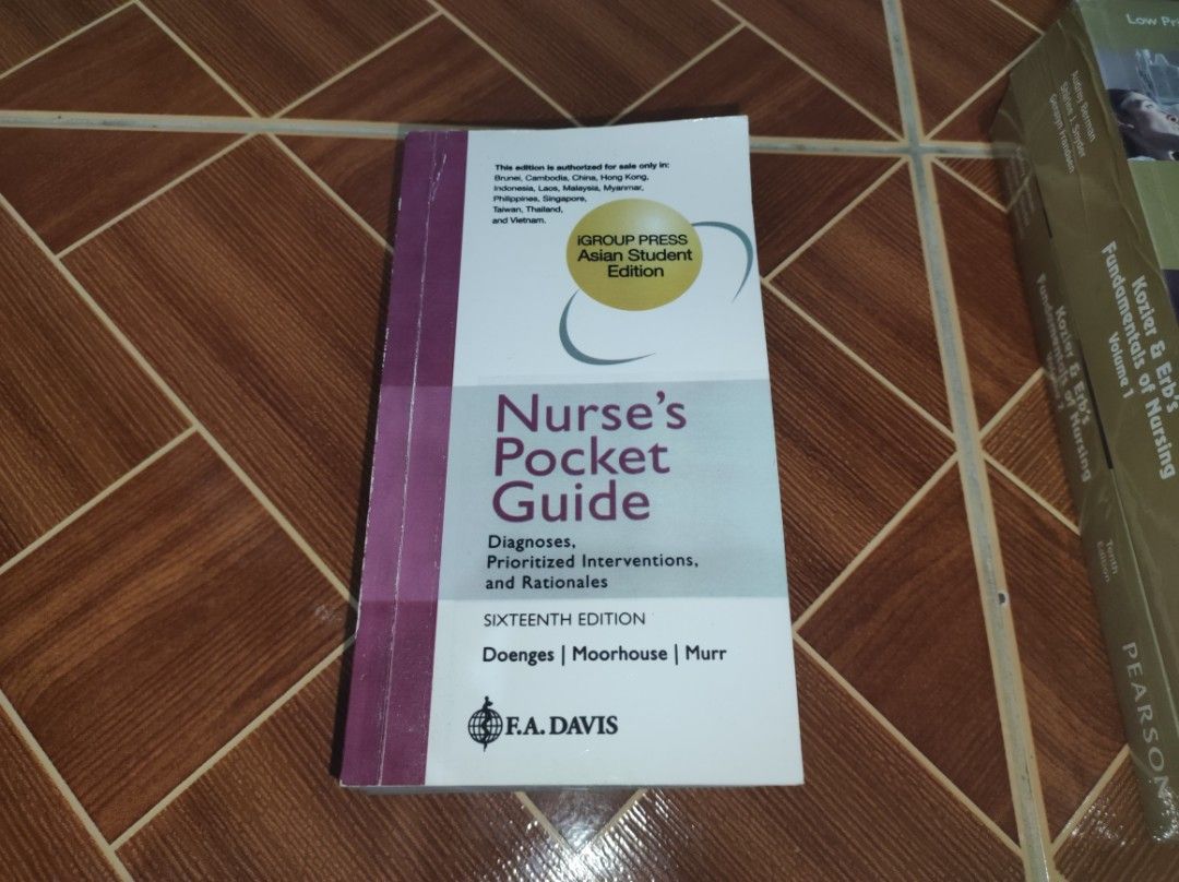 Nurse's Pocket Guide - NANDA (16th Edition), Hobbies & Toys, Books ...