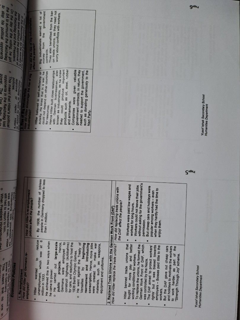 O Level Elective History notes (Secondary School), Hobbies & Toys ...