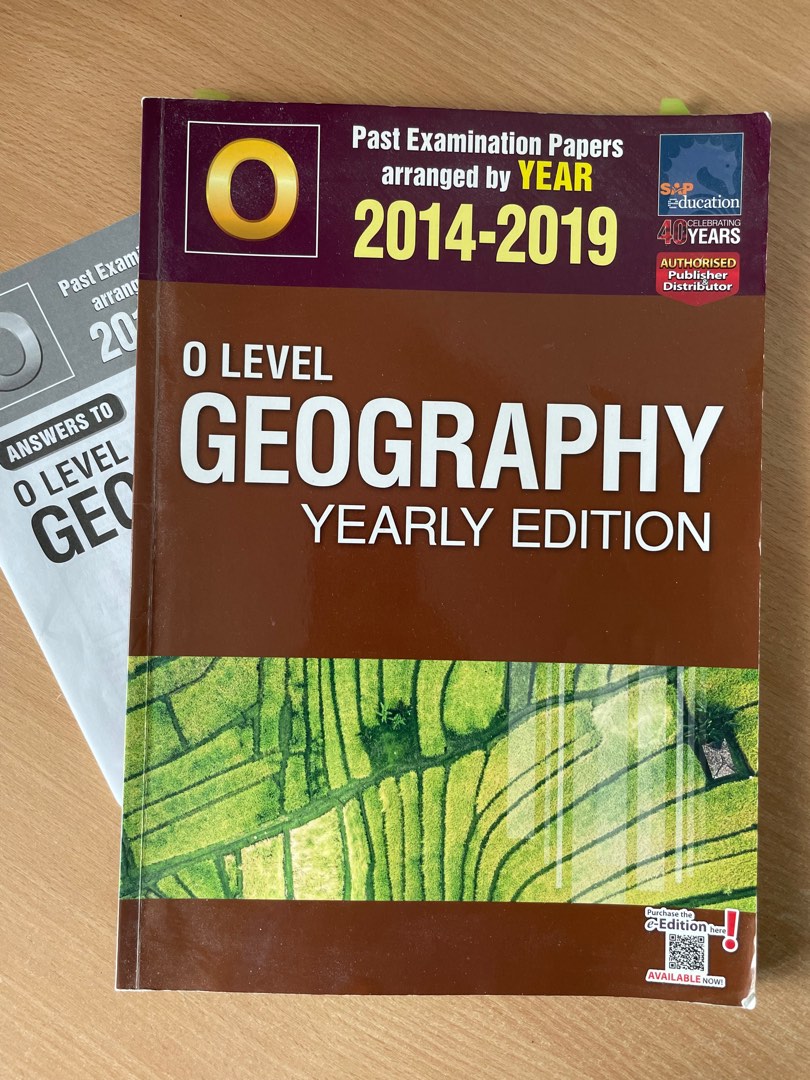 O Level Geography TYS, Hobbies & Toys, Books & Magazines, Assessment ...