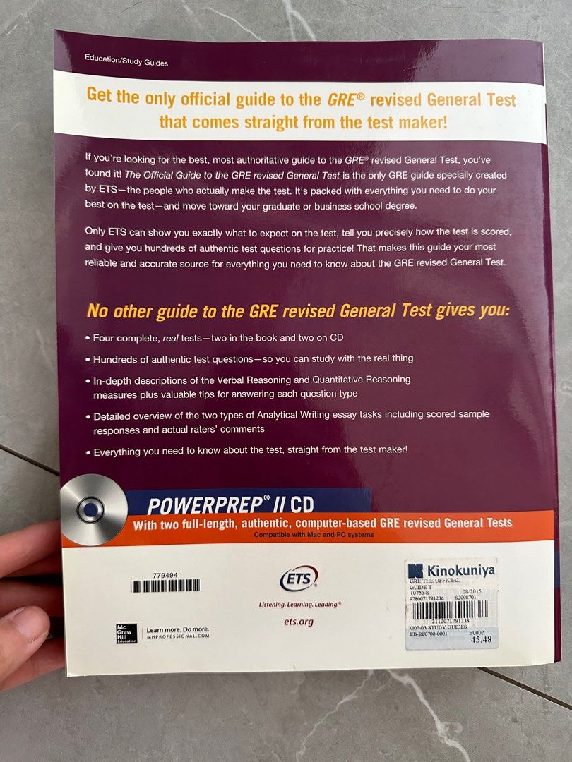 Official Guide to GRE, Hobbies & Toys, Books & Magazines, Textbooks on ...