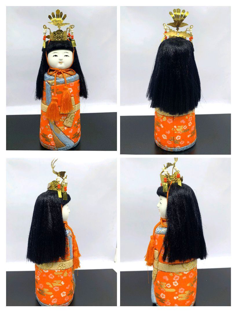 Ohinasama Kimekomi Dolls, Odari and Hina, Prince and princess dolls ...