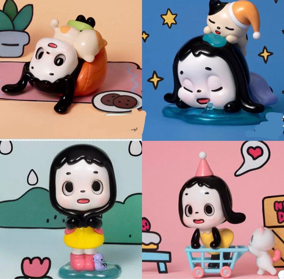 OIPIPPI JOYFULNESS SERIES POPMART / FULL SET / SINGLE BLIND BOX / ABLE ...