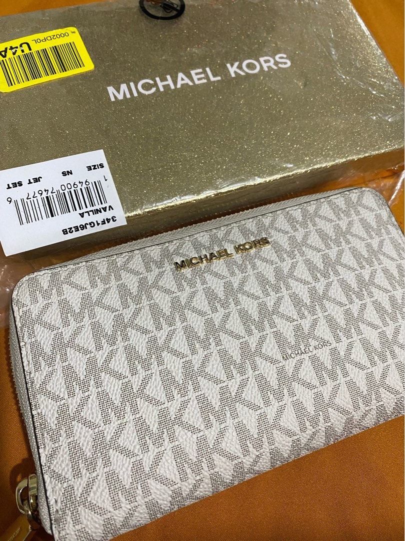 original mk long wallet, Luxury, Bags & Wallets on Carousell