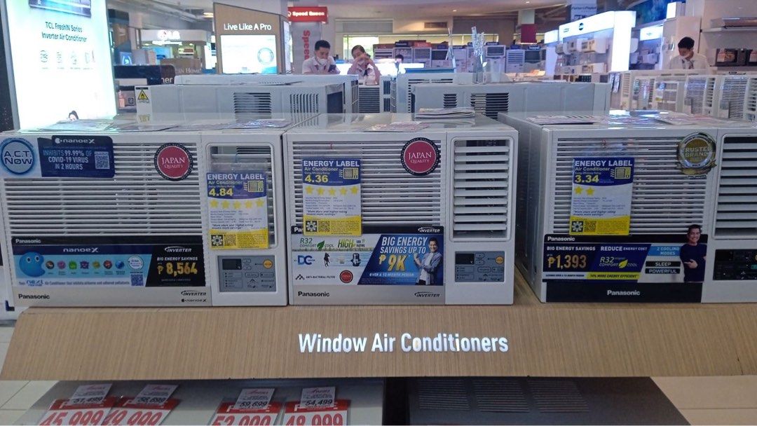 PANASONIC WINDOW TYPE INVERTER AIRCON, TV & Home Appliances, Air ...