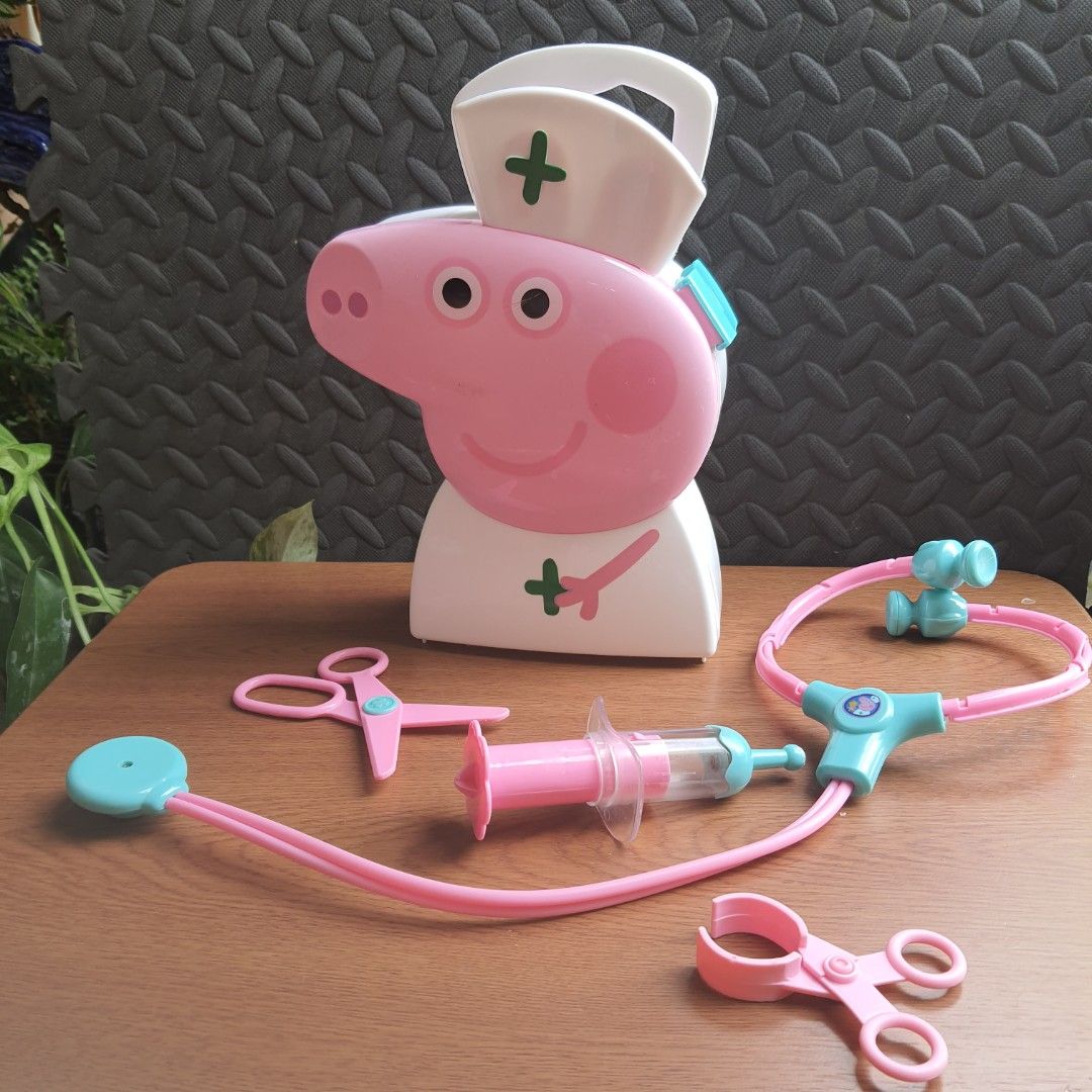 Peppa pig doctor set, Hobbies & Toys, Toys & Games on Carousell