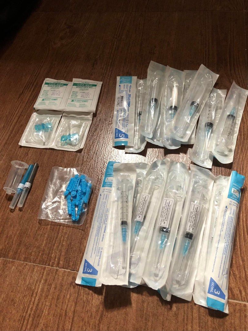 Phlebotomy Kit Materials Set, Health & Nutrition, Medical Supplies ...