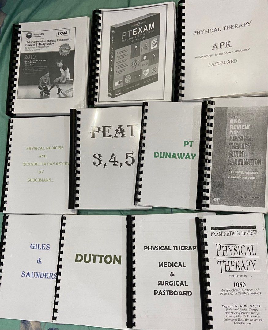 Physical Therapy books / Book review, Hobbies & Toys, Books & Magazines ...