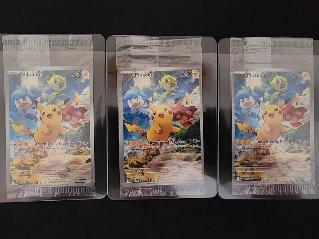 Pikachu ETB Promo Pikachu Promo SVP027, Hobbies & Toys, Toys & Games on ...