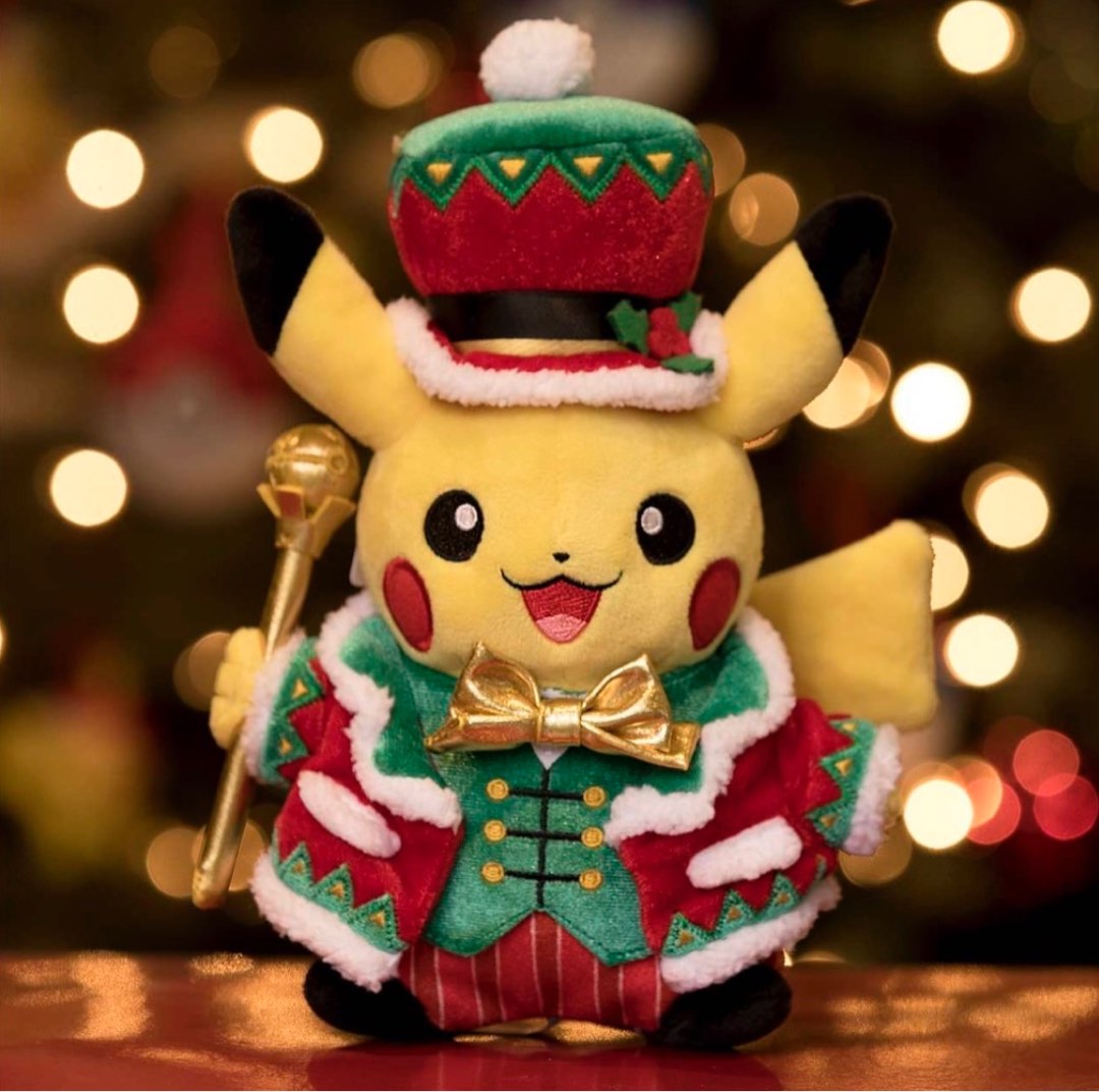 Pikachu Plush Pokemon Center Special Christmas Limited edition Brand ...