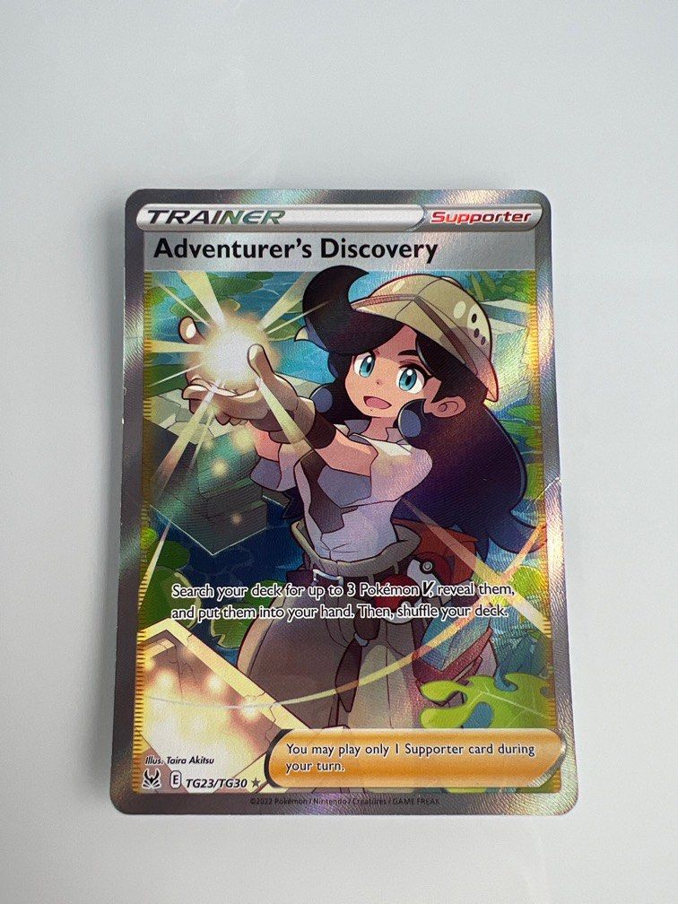 Pokemon card(Trainer Gallery Adventure discovery), Hobbies & Toys, Toys & Games on Carousell