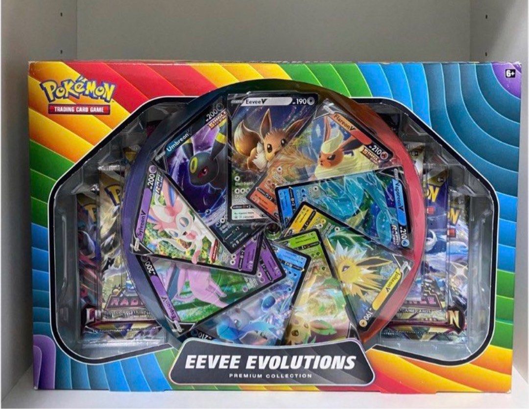Pokemon Eevee Evolutions Premium Collection Box Sealed (Evolving Skies ...