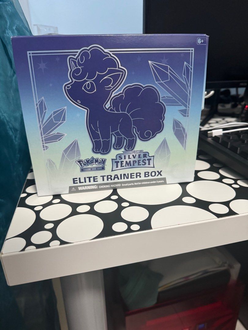Pokemon ETB Silver Tempest, Hobbies & Toys, Toys & Games on Carousell