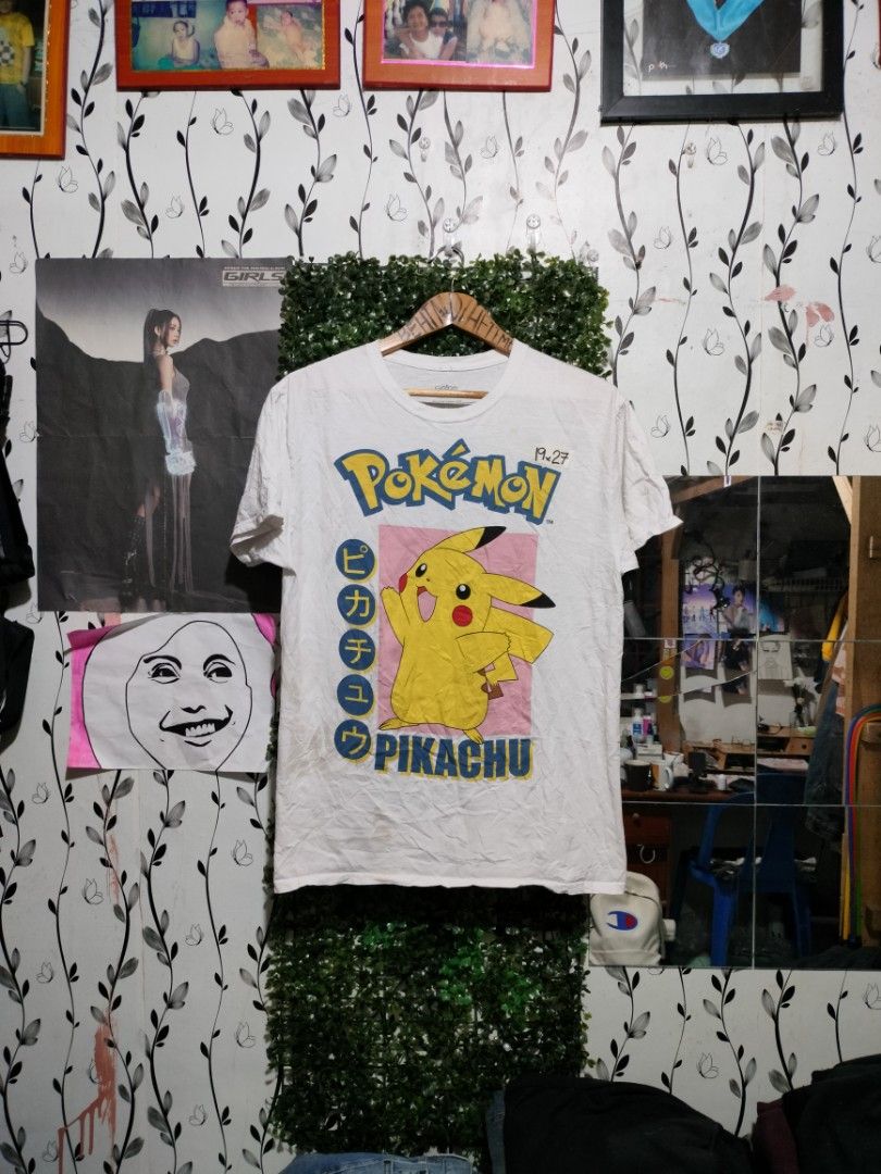 Pokemon Pikachu tee, Men's Fashion, Tops & Sets, Tshirts & Polo Shirts ...