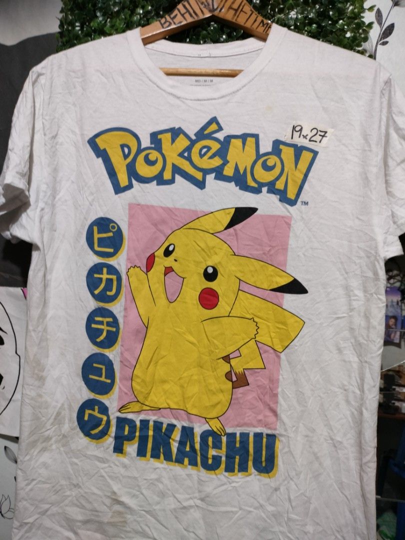 Pokemon Pikachu tee, Men's Fashion, Tops & Sets, Tshirts & Polo Shirts ...