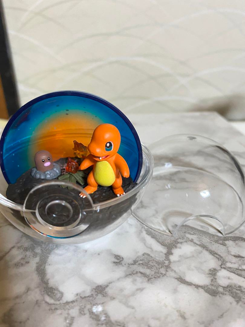 Pokemon Terrarium Collection 10 Charmander & Digda, Hobbies & Toys ...
