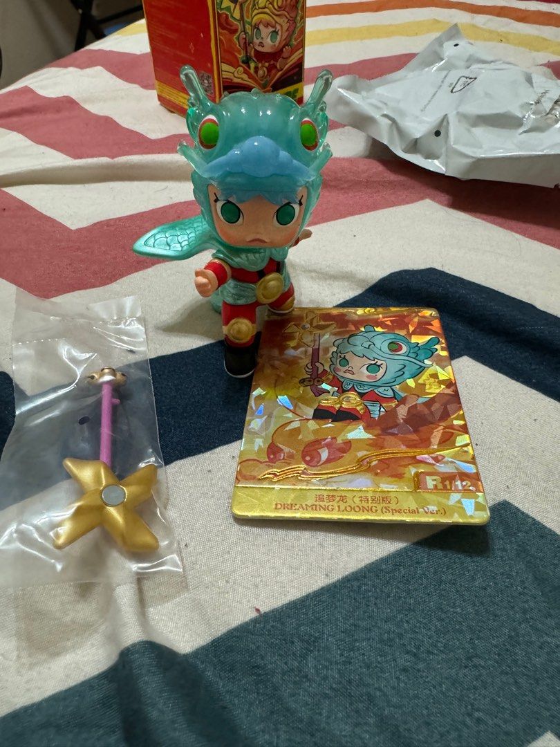 Popmart Loong Presents The Treasure - Molly Dreaming Loong ( Special ...