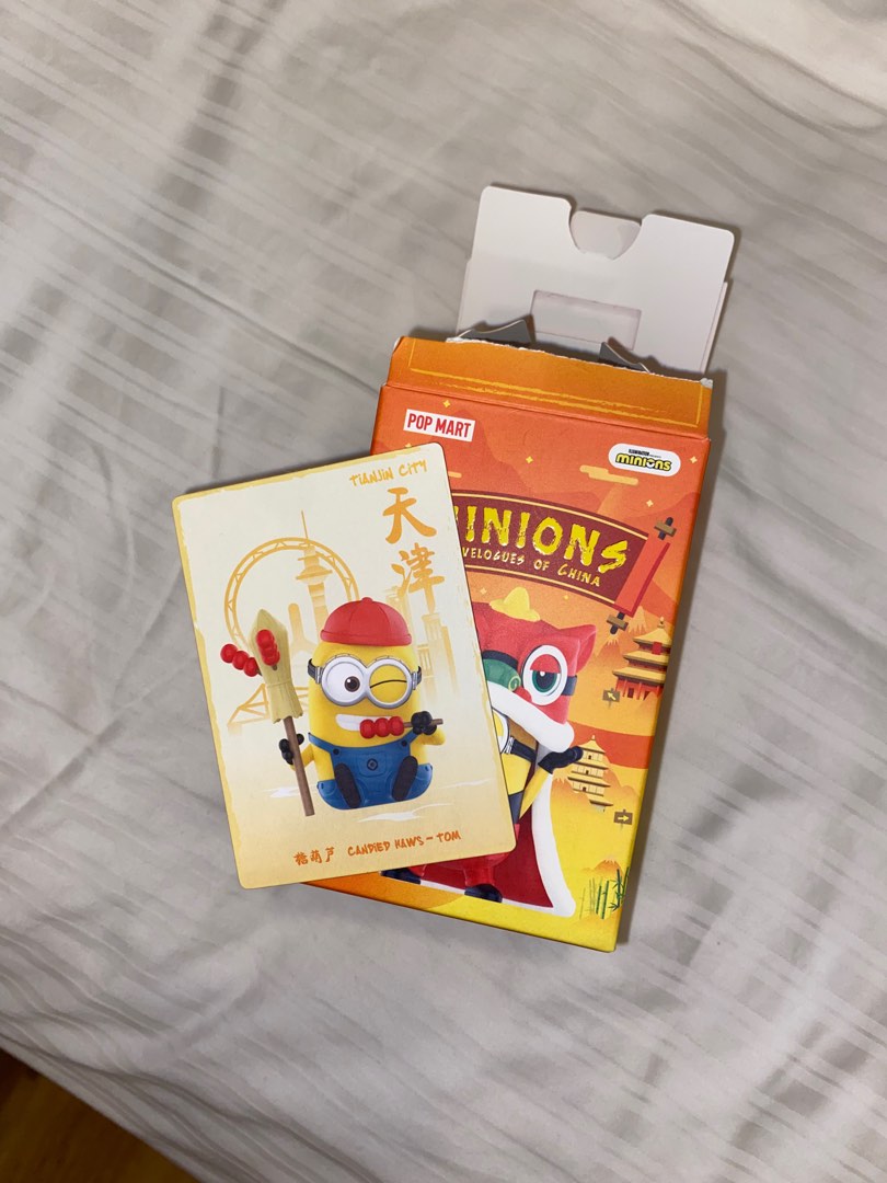 Popmart x Minions Travelogues of China Series Figures - Candied Haws ...