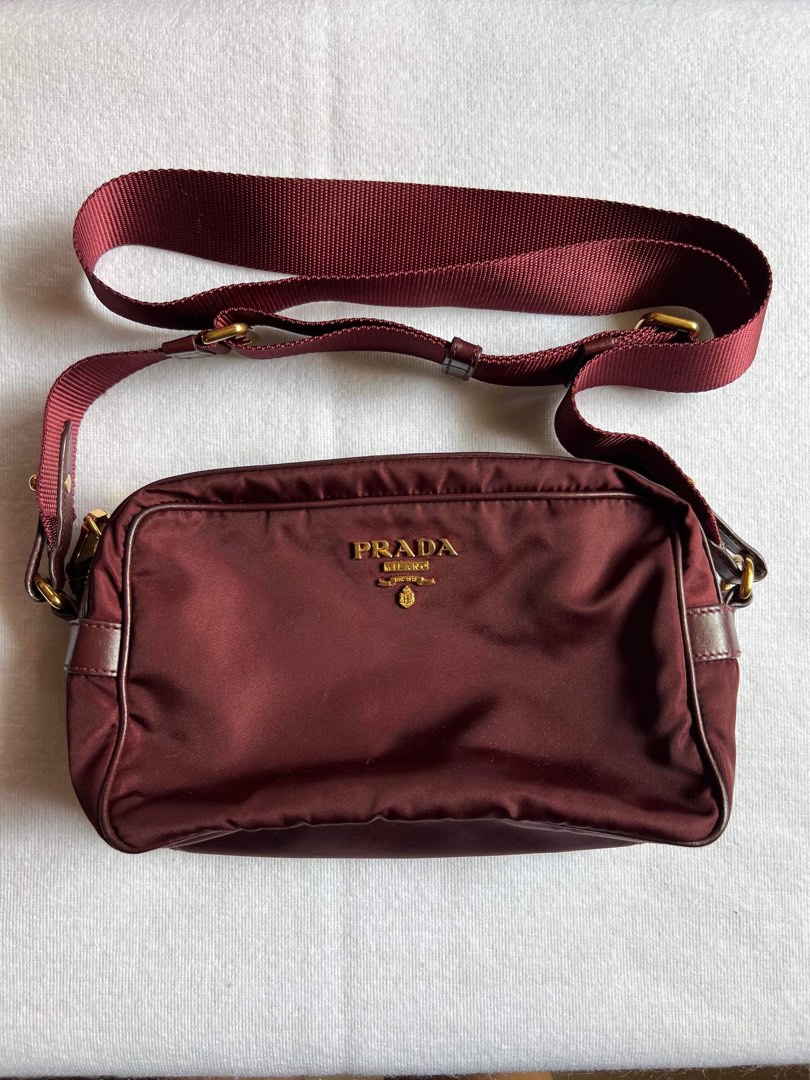 PRADA MILANO sling, Luxury, Bags & Wallets on Carousell