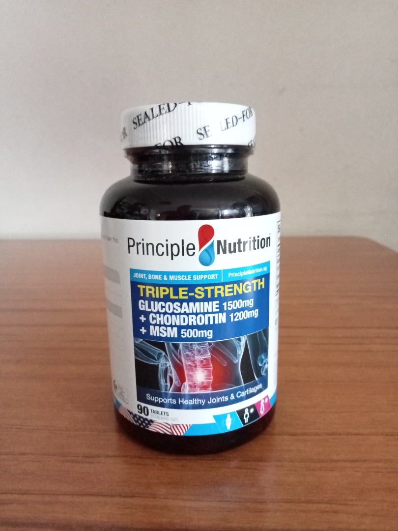 Principle Nutrition Triple - Strength Glucosamine, Health & Nutrition ...