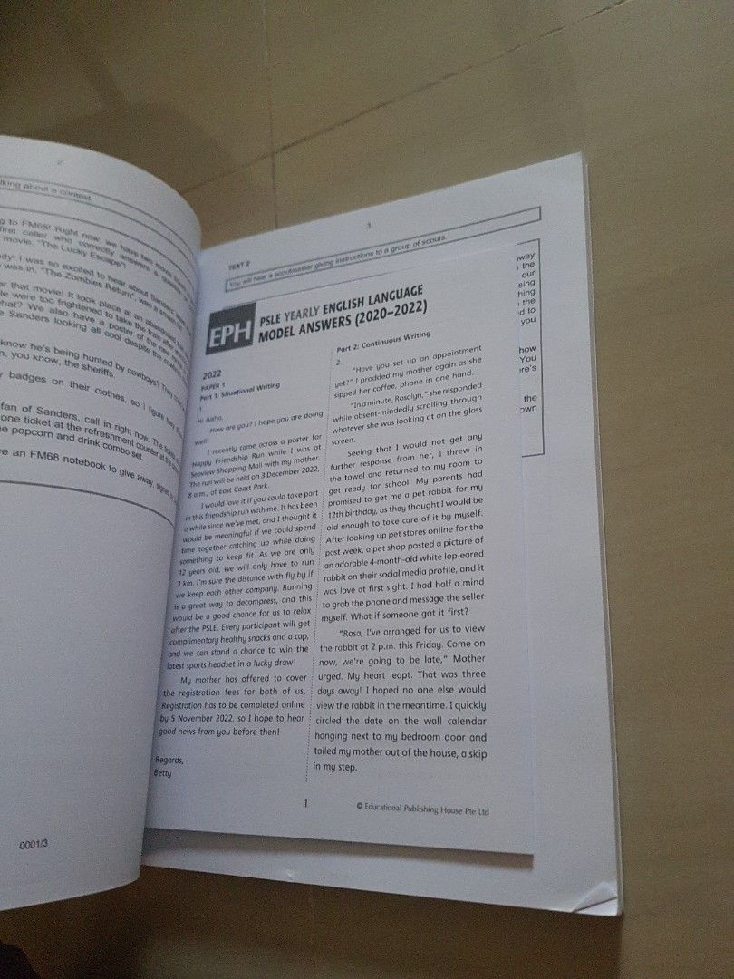 PSLE engish, math, science 2020-2022 past year papers, Hobbies & Toys ...