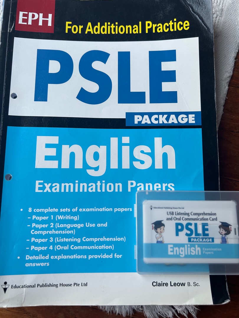 PSLE English exam papers, Hobbies & Toys, Books & Magazines, Assessment ...