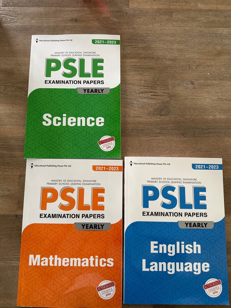 PSLE examination papers 2021-2023, Hobbies & Toys, Books & Magazines ...