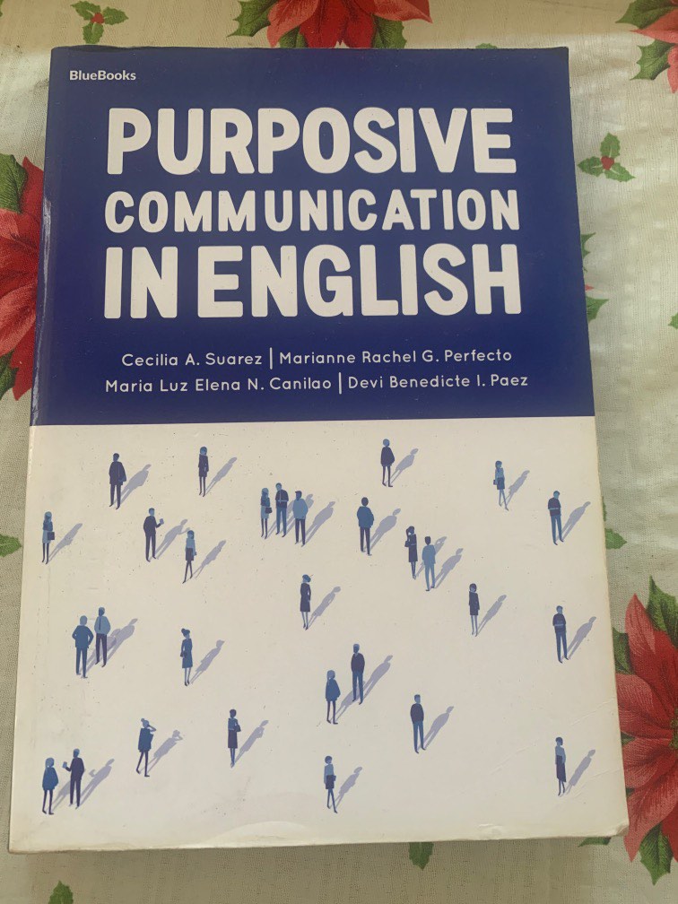Purposive Communication in English (Ateneo Blue Books), Hobbies & Toys ...