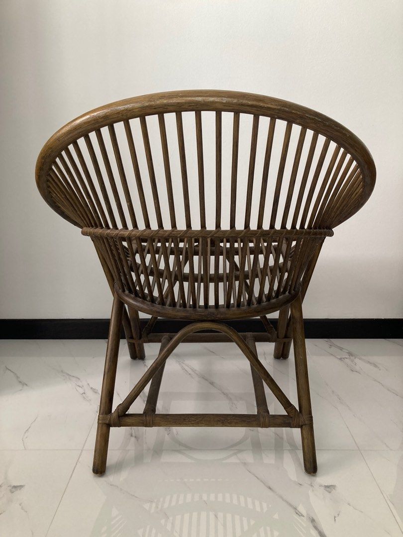 Rattan Cain chair, Furniture & Home Living, Furniture, Chairs on Carousell