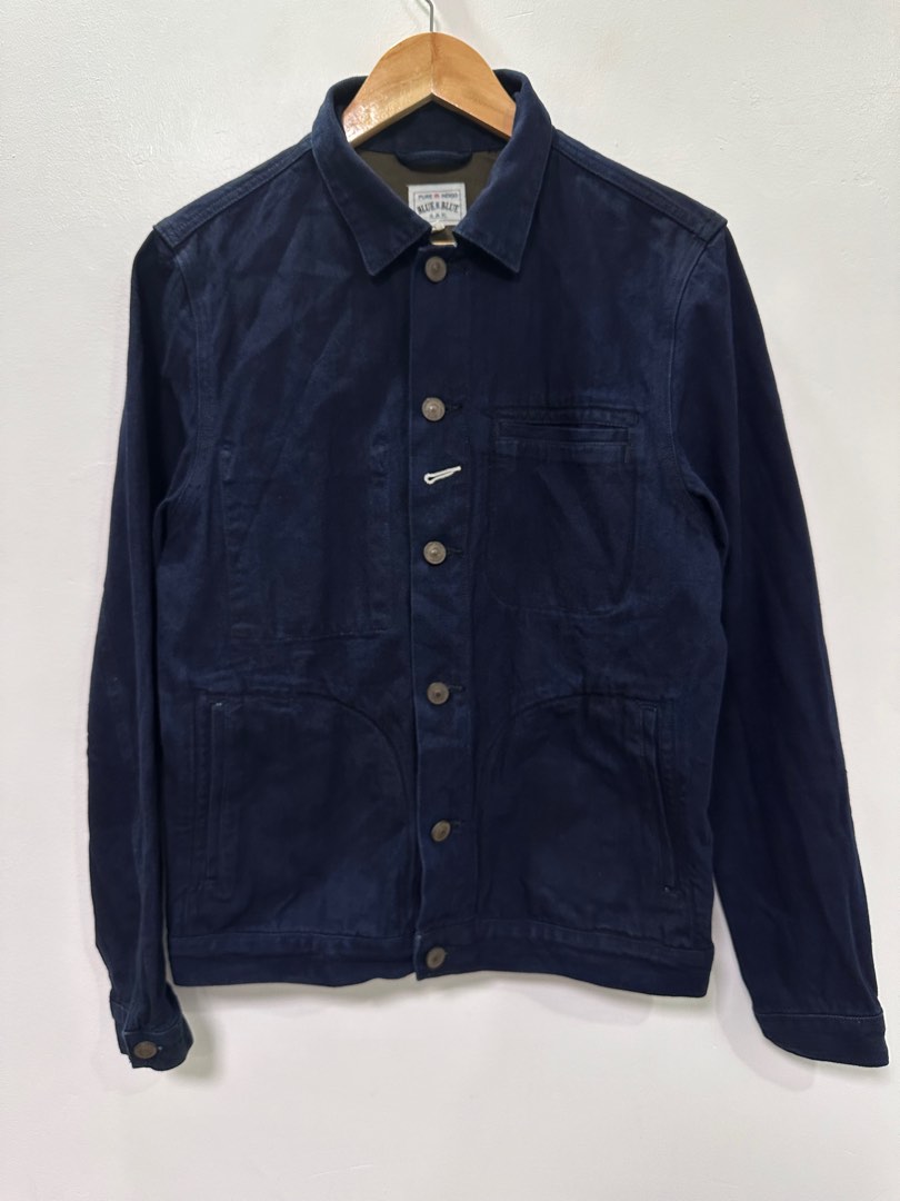 RED RUGGISON | Pure Indigo Denim Jacket, Men's Fashion, Coats, Jackets ...