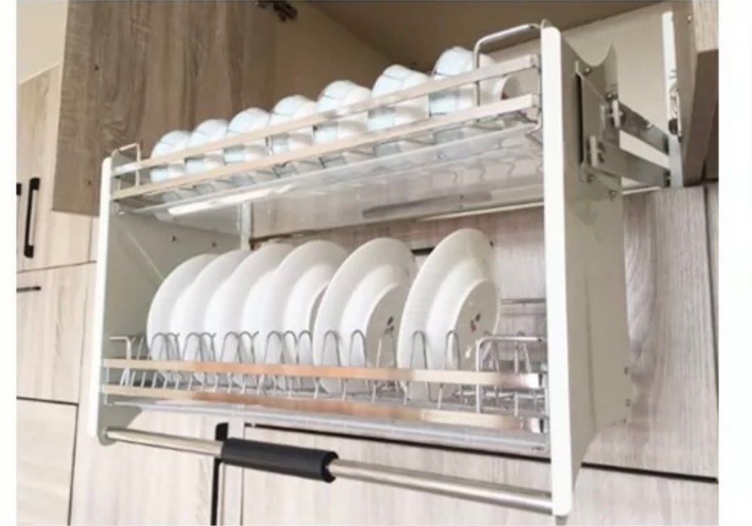 Retractable Dish Rack (670 x 275 x 580 mm), Furniture & Home Living ...