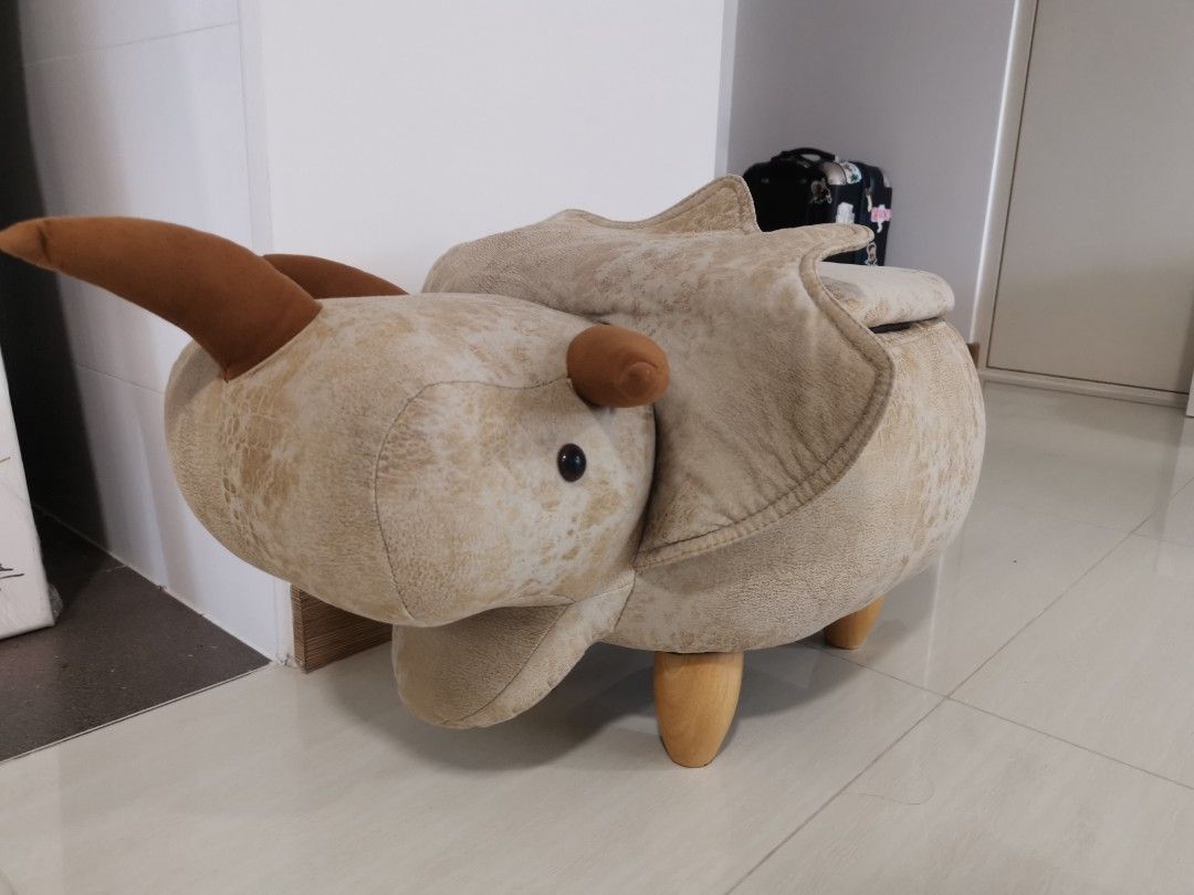 Rhino Animal Stool, Furniture & Home Living, Home Decor, Other Home ...