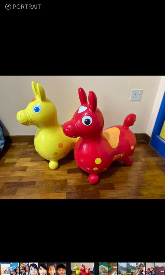 Rody bouncy horse for kids, Hobbies & Toys, Toys & Games on Carousell