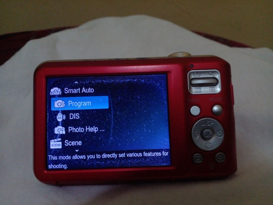 Samsung ES60 Digital Camera (Red), Photography, Cameras on Carousell