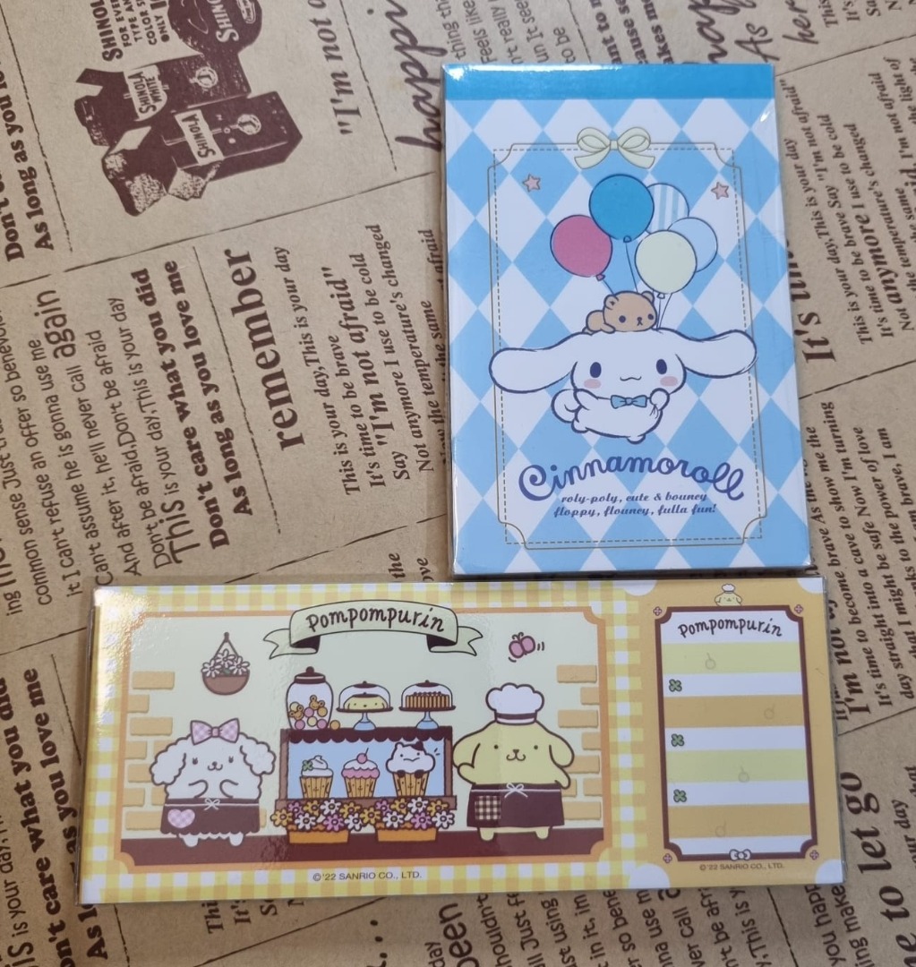 Sanrio Characters Notebooks, Hobbies & Toys, Stationery & Craft ...
