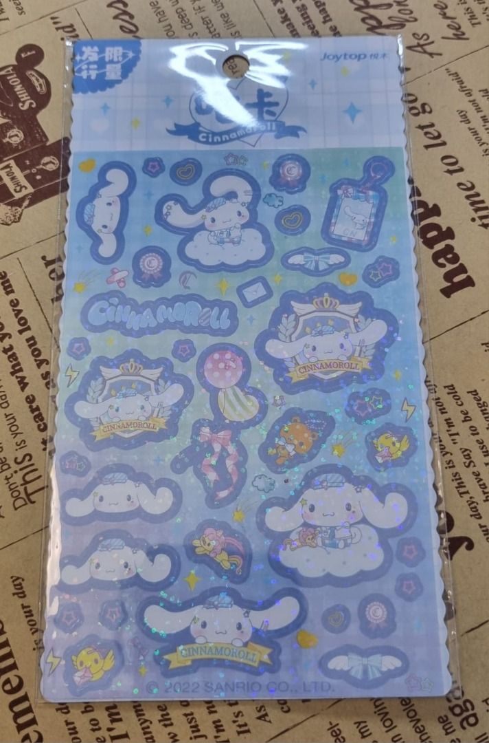 Sanrio Sticker Sheet (4 Designs), Hobbies & Toys, Stationery & Craft ...