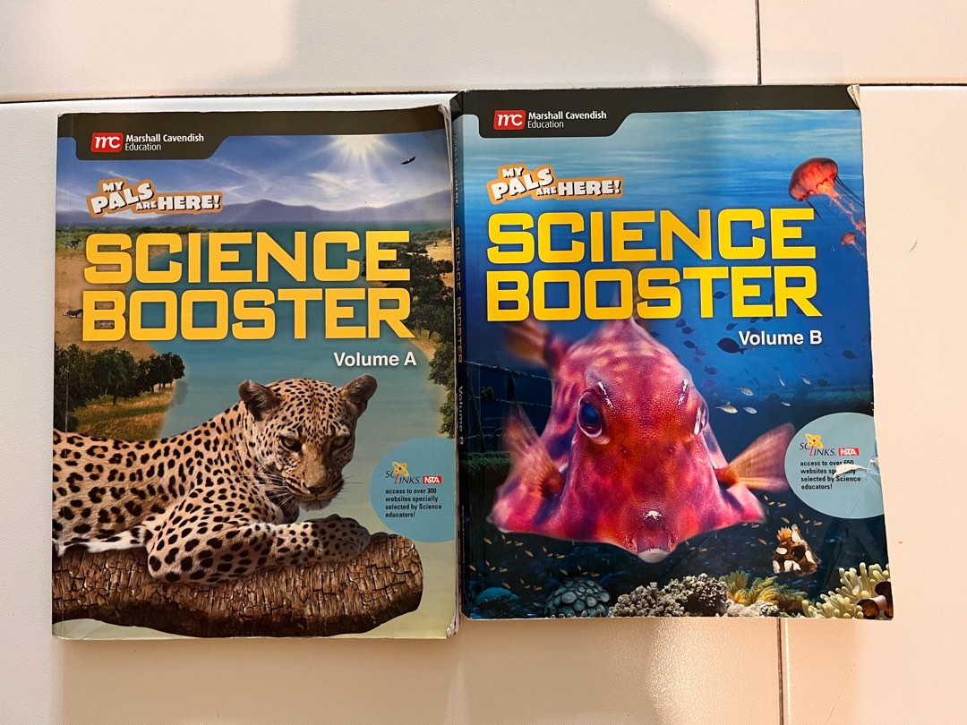 Science Booster Vol A & B, Hobbies & Toys, Books & Magazines ...