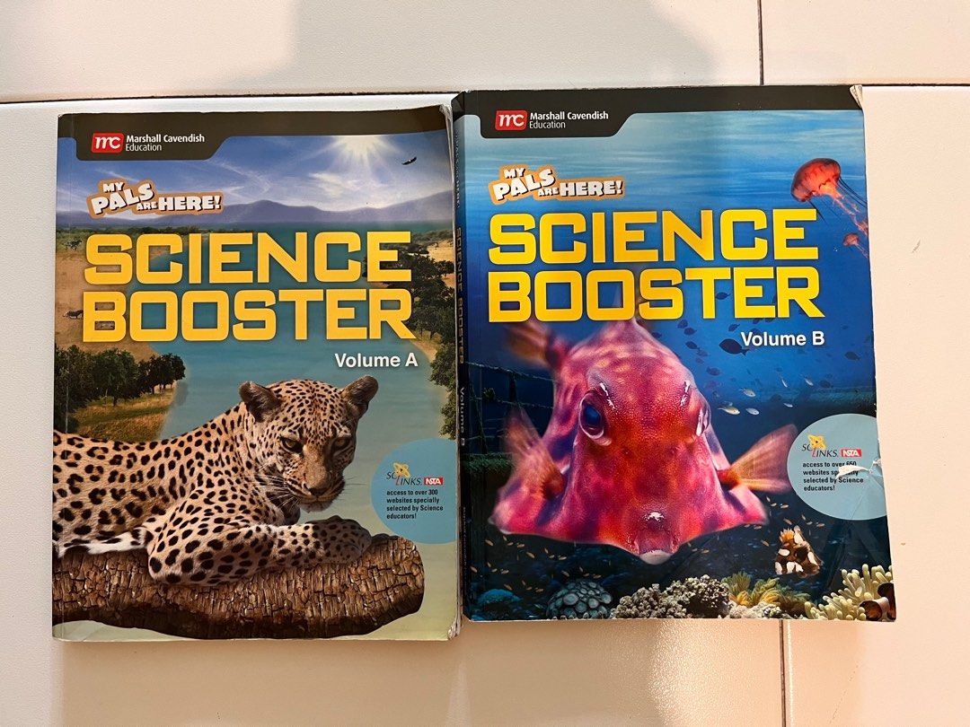 Science Booster Vol A & B, Hobbies & Toys, Books & Magazines ...