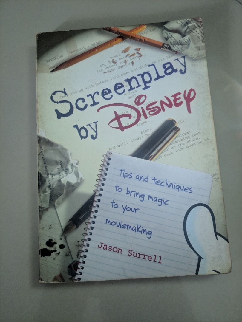 Screenplay by Disney, Hobbies & Toys, Books & Magazines, Fiction & Non-Fiction on Carousell