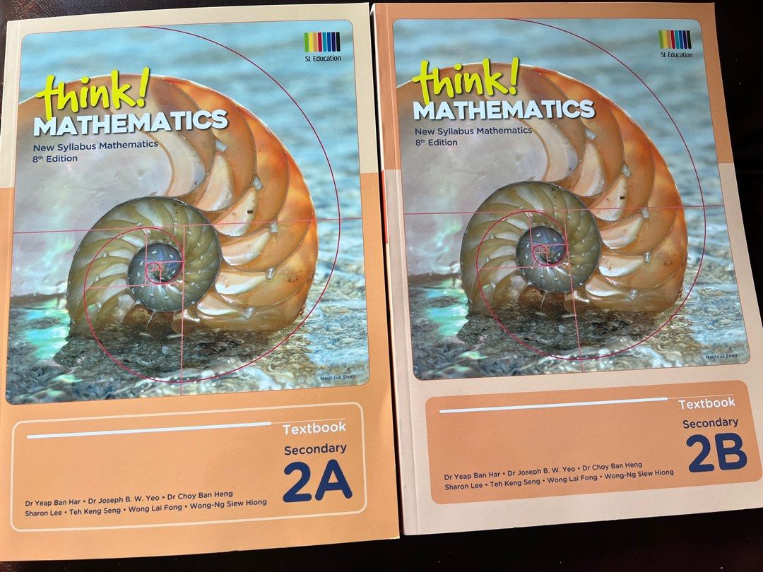 Sec 2 Math Textbook, Hobbies & Toys, Books & Magazines, Textbooks on ...
