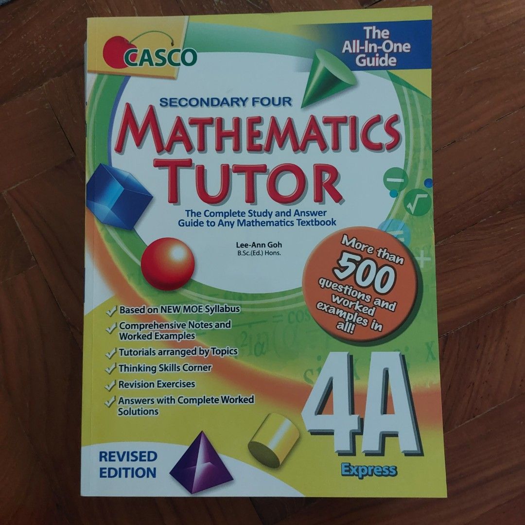 Sec 4 Maths Assessment, Hobbies & Toys, Books & Magazines, Assessment ...