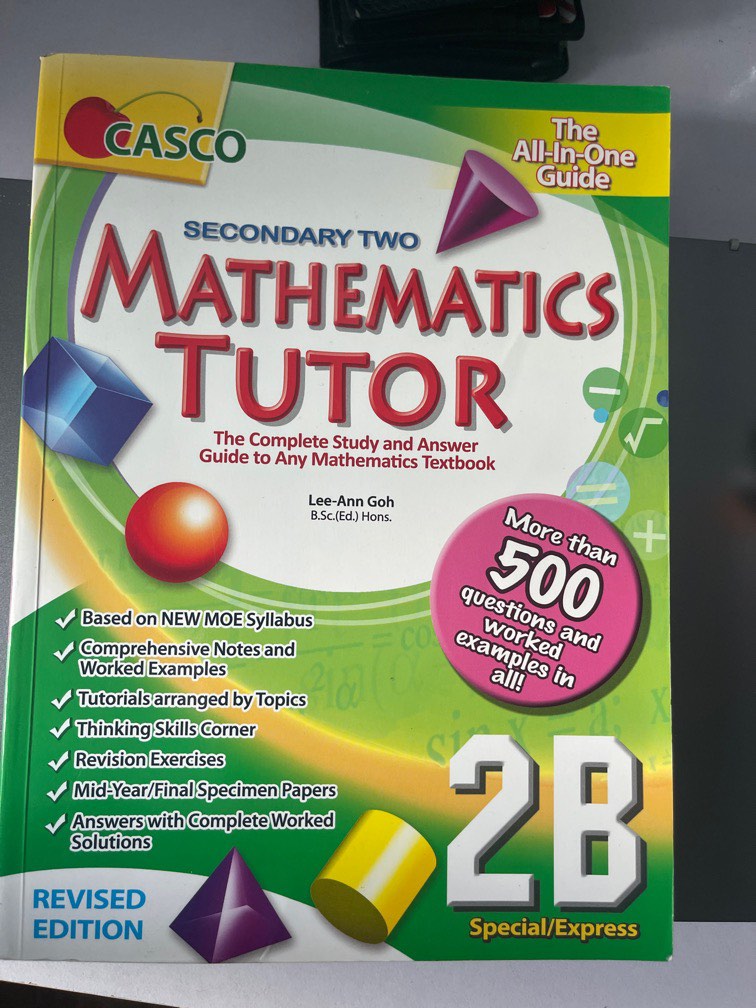Secondary 2 Math Assesment Book Casco, Hobbies & Toys, Books ...