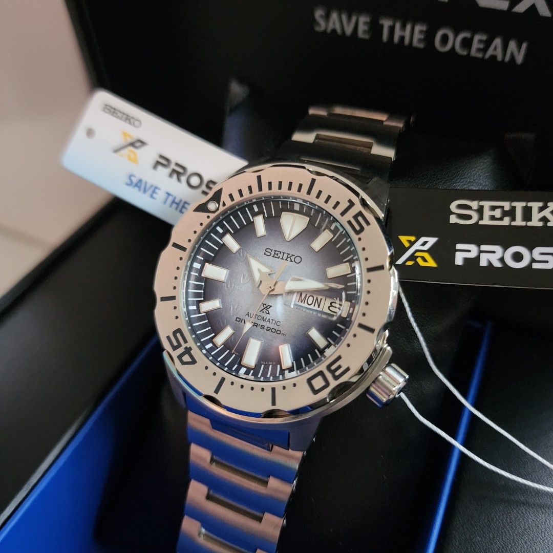 Seiko Prospex Monster Happy Feet Save the Ocean Special Edition SRPG57 ...
