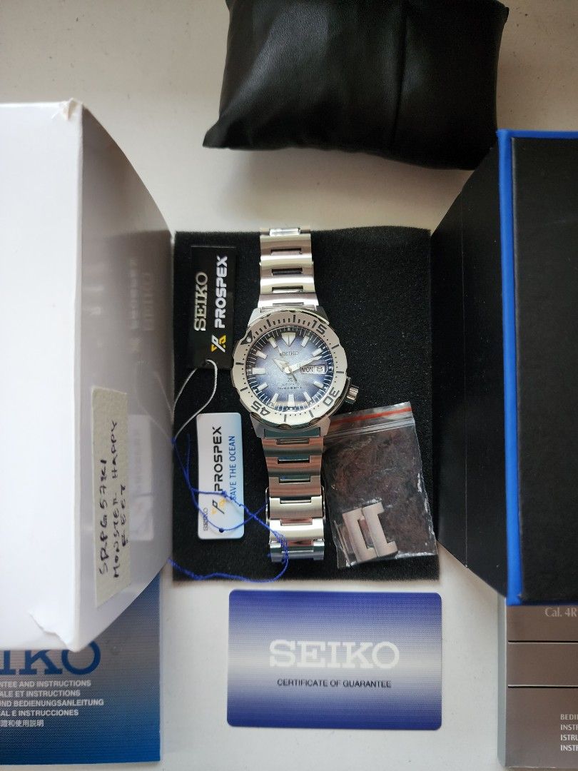 Seiko Prospex Monster Happy Feet Save the Ocean Special Edition SRPG57 ...