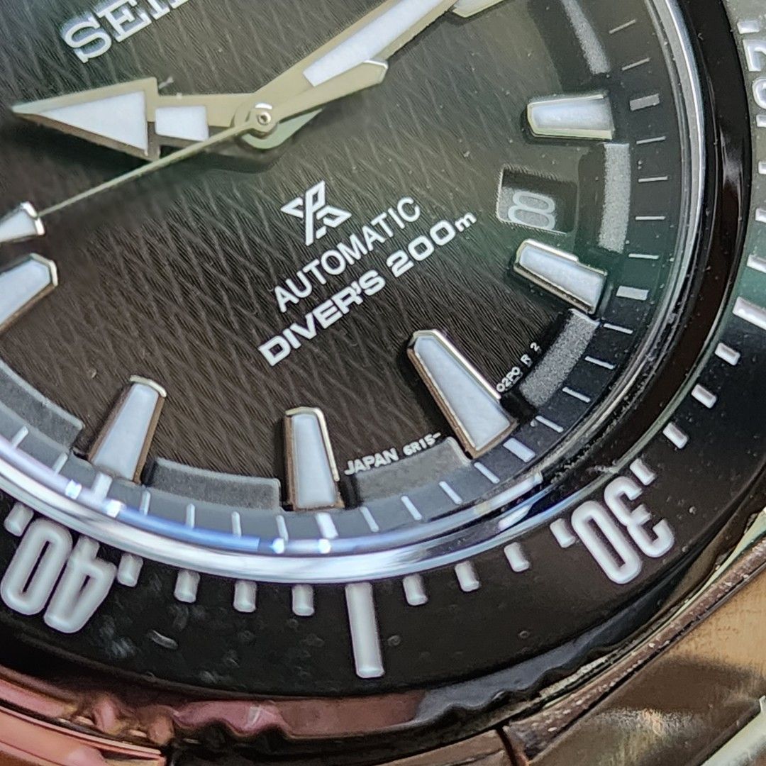 Seiko Prospex TransOcean SBDC039 Diver Black Zirconia, Men's Fashion ...