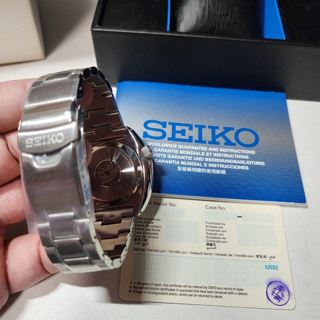 Seiko Prospex Turtle Pepsi PADI Special Edition Save the Ocean SRPA21K1 ...