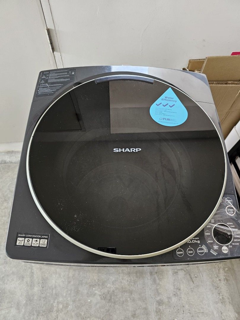 Sharp 10kg washing machine, TV & Home Appliances, Washing Machines and ...
